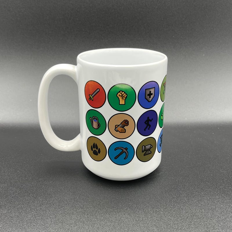 Runescape Mug Skills - Etsy