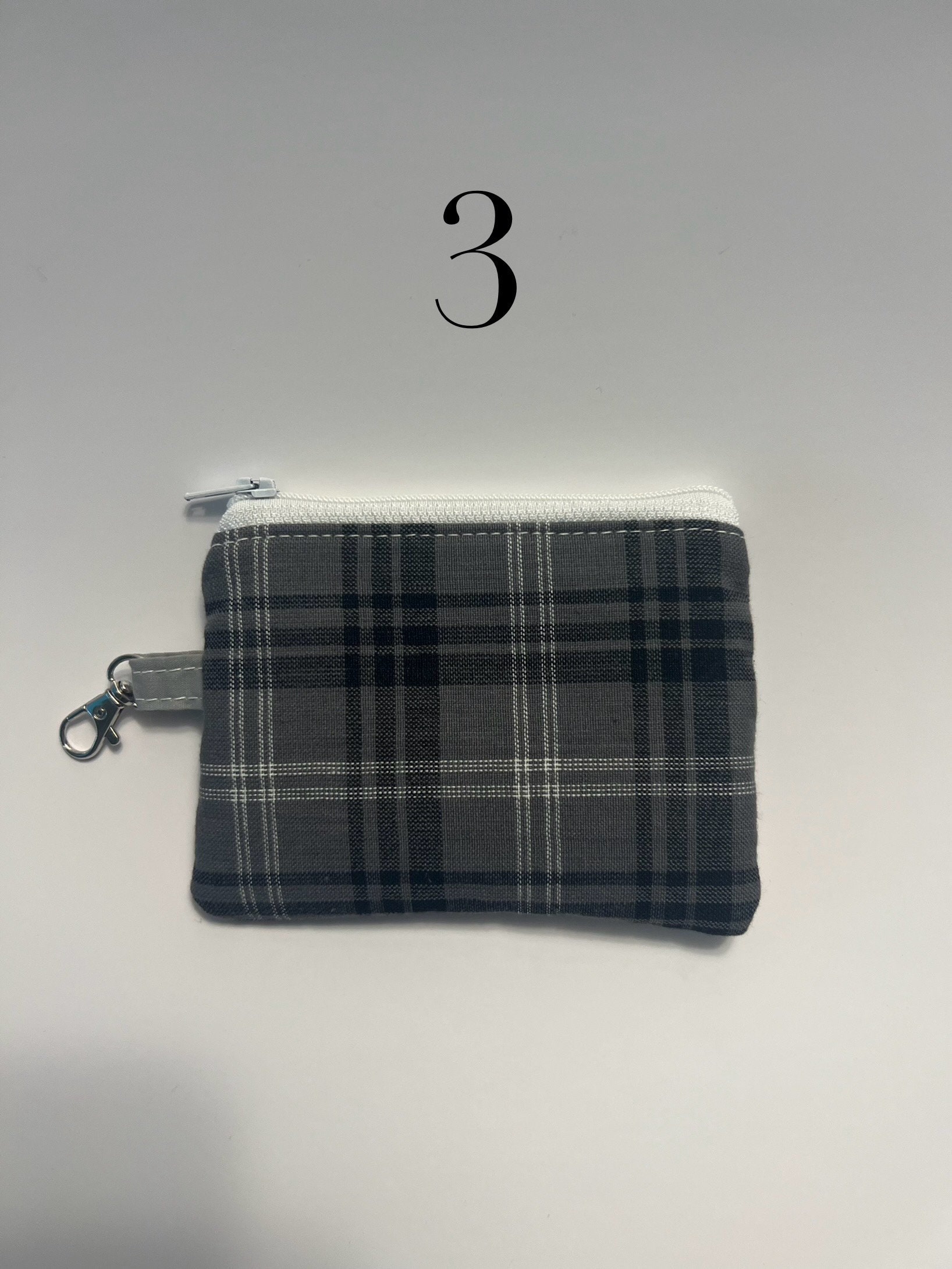 Key Coin Pouch Mini Attachable Key Pouch Zipper Pouch Floral - Etsy