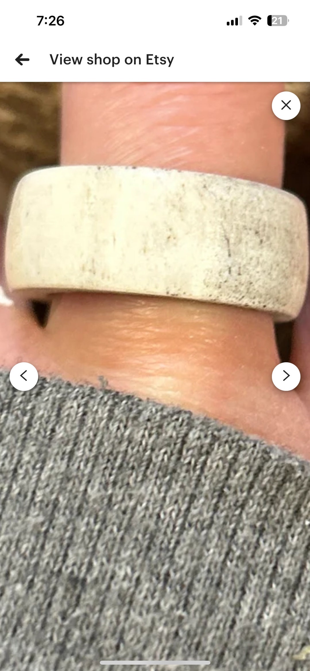 Natural Elk Ring, Father’s Day. Mens Ring Elk Antler Ring, Anniversary ...