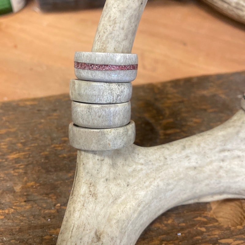 Skull Antler Bone Ring - Etsy