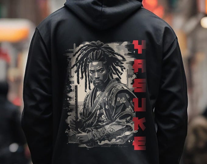Yasuke African American Samurai Black History | Anime - Etsy
