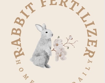 Organic Rabbit Fertilizer - Etsy