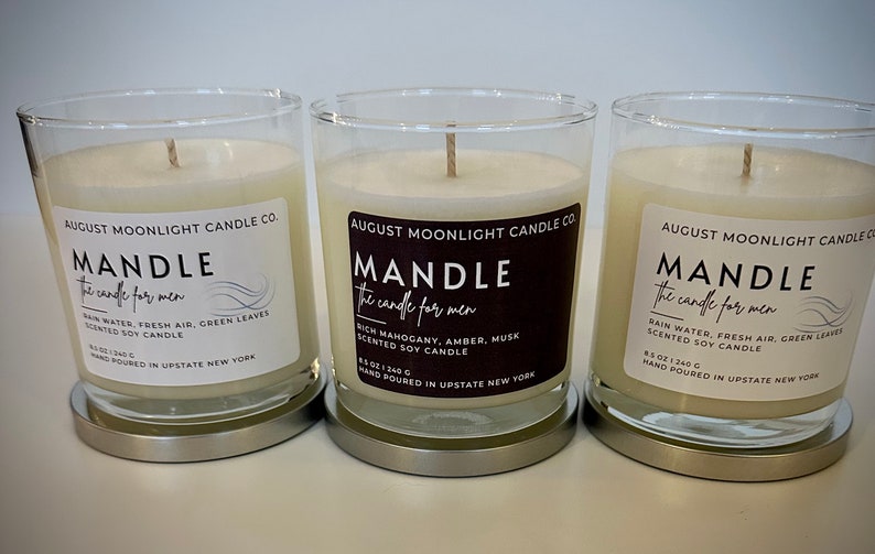 Mandle the Candle for Men Men's Gift - Etsy