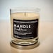 Mandle - the Candle for Men - Men's Gift - Mahogany, Amber, Musk - Etsy
