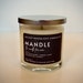 Mandle - the Candle for Men - Men's Gift - Mahogany, Amber, Musk - Etsy