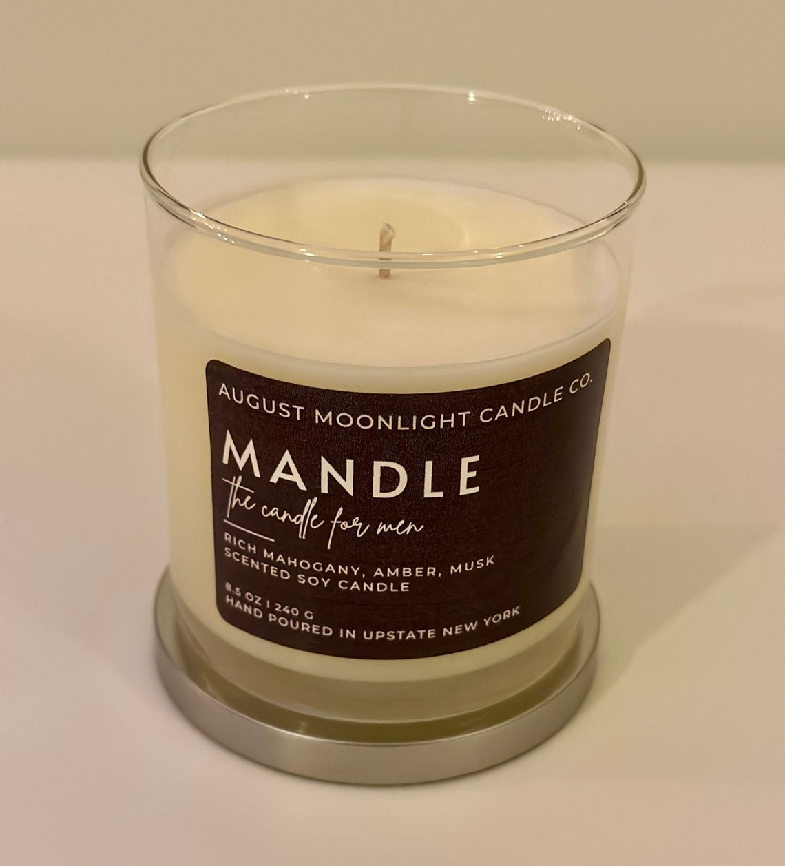 Mandle the Candle for Men Men's Gift - Etsy