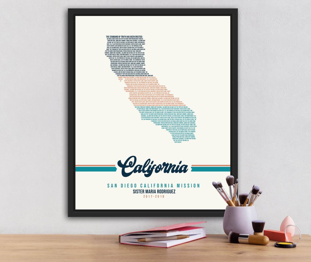 Digital Download | Custom LDS Mission Poster | Conversation Starter ...