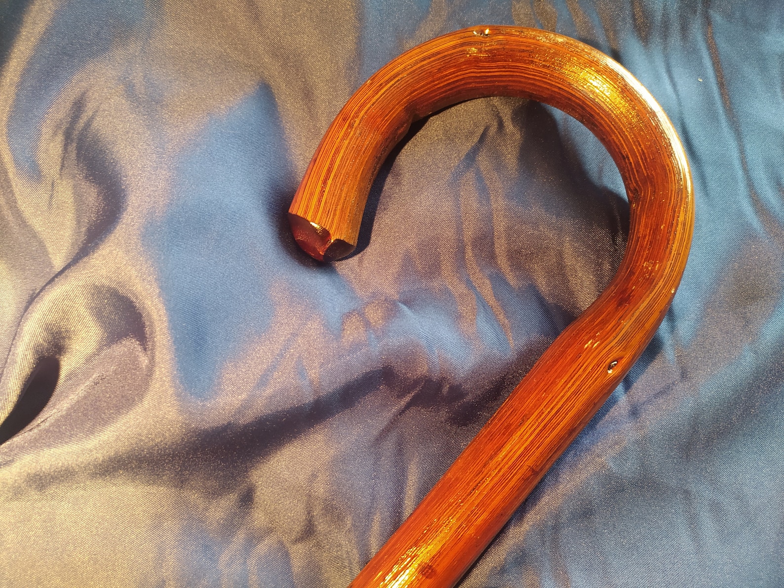 Brand New Wooden Ashwood Crook Gentleman Handle Walking Stick Cane UK ...