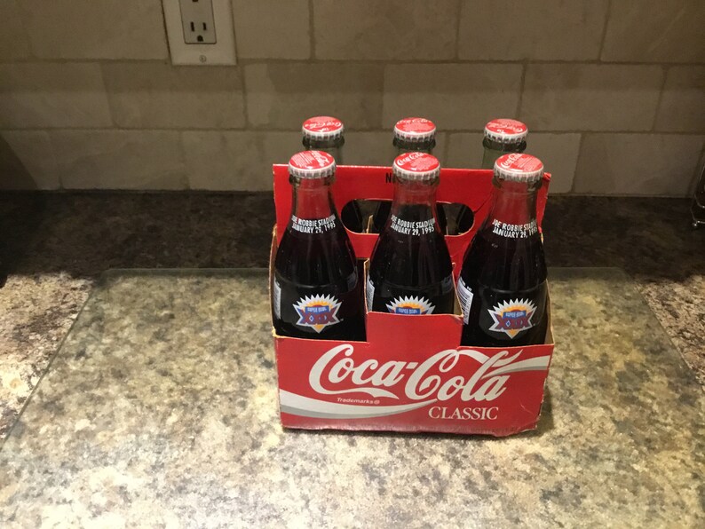 Coca Cola Super Bowl 6 Pack Unopened - Etsy