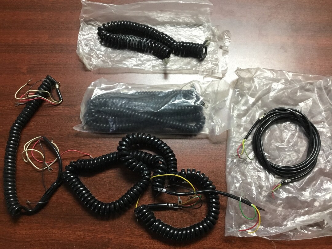 Lot of Black Telephone Handset Cords - Etsy