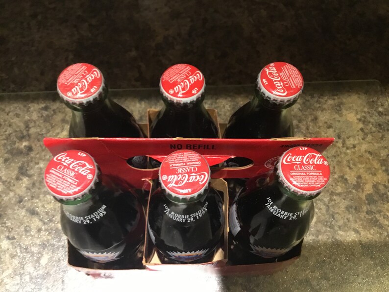Coca Cola Super Bowl 6 Pack Unopened - Etsy