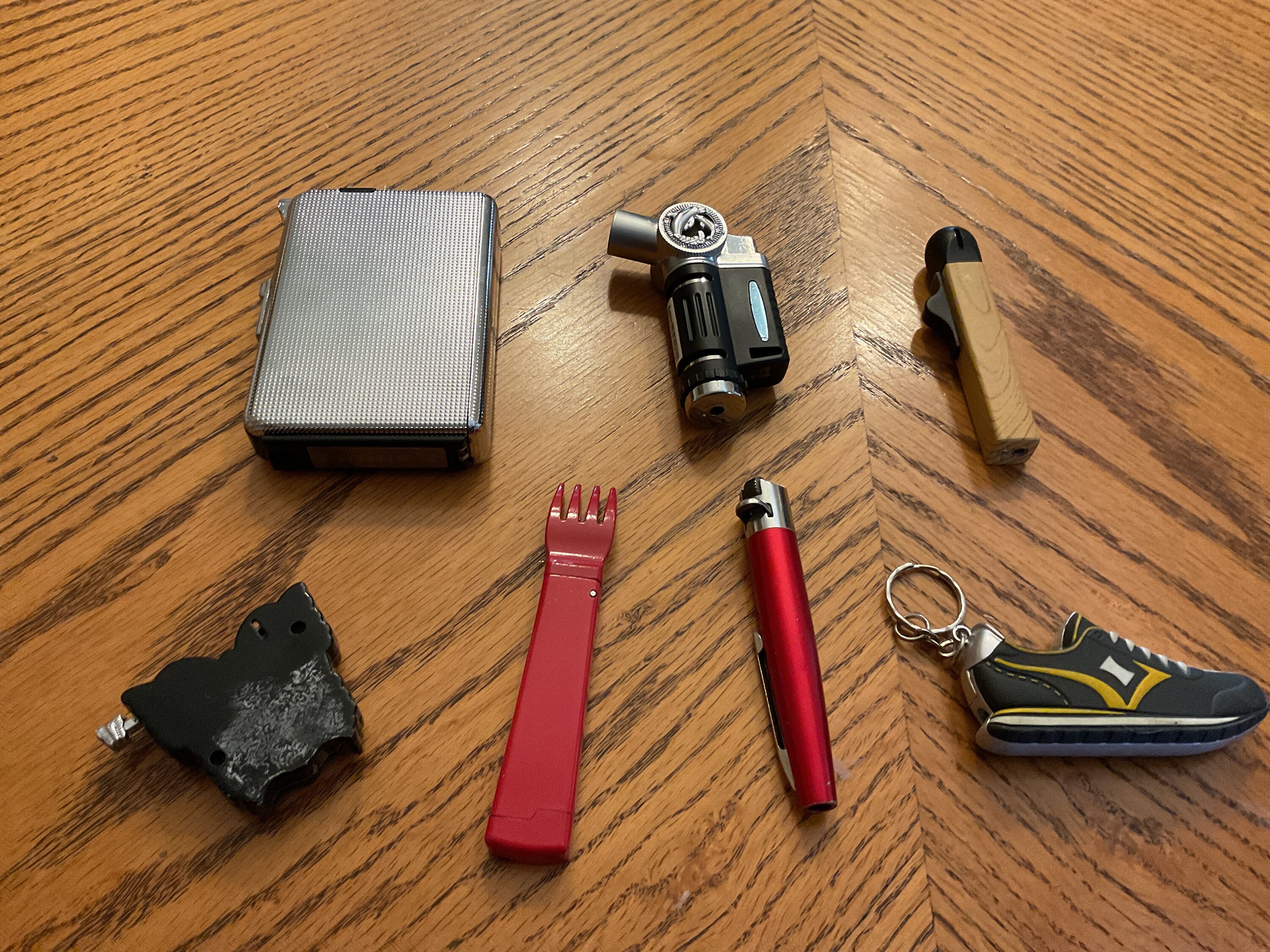 Lot of 7 Vintage Novelty Lighters - Etsy