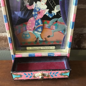 Dancing Clown Musical Jewelry Box - Etsy
