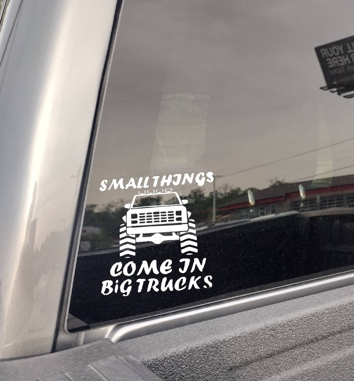 Small Things Come in Big Trucks - Etsy