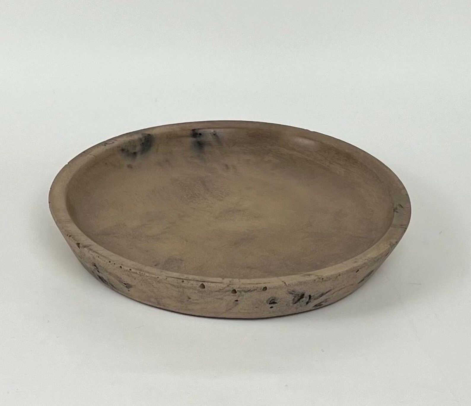 Plant Saucers 8" / Concrete / Hand Finish / Trinket Tray / Table ...