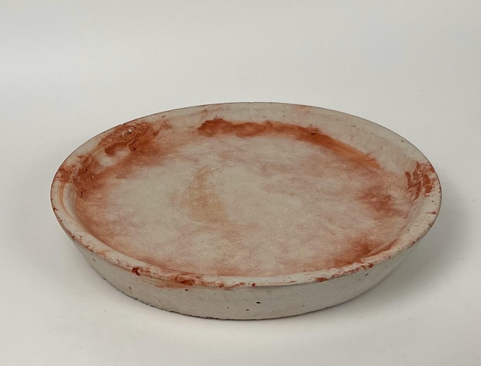 Plant Saucers 8" / Concrete / Hand Finish / Trinket Tray / Table ...