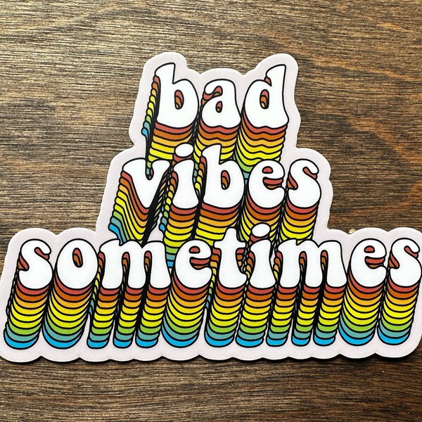 Waterproof Edgy Stickers - Etsy