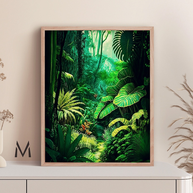 Jungle Print - Etsy