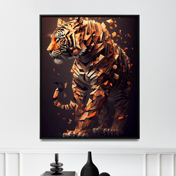 Tiger Painting - Etsy