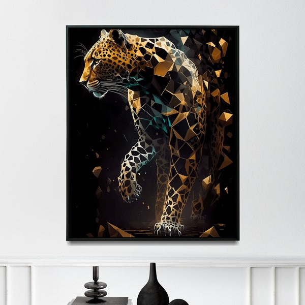 Geometric Painting - Etsy