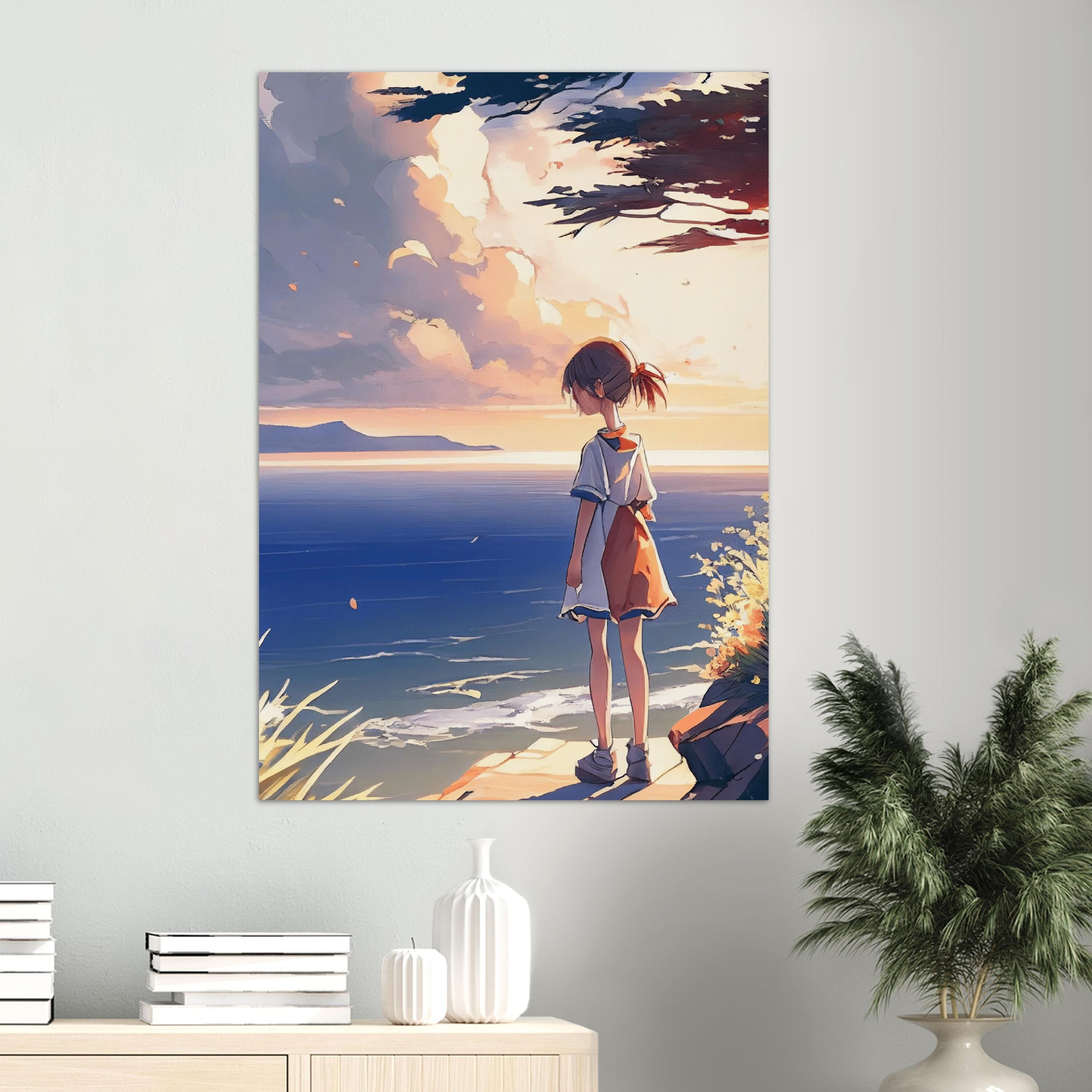 Anime Painted Vases
