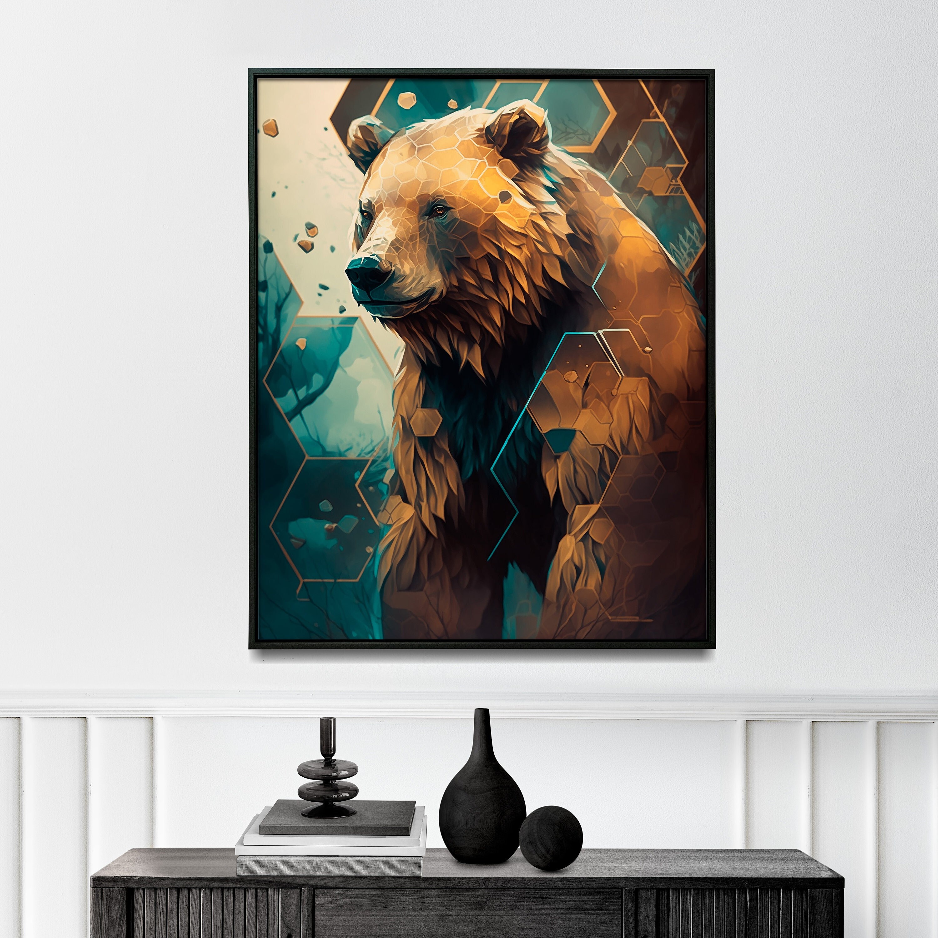 Abstract Bear Paintings