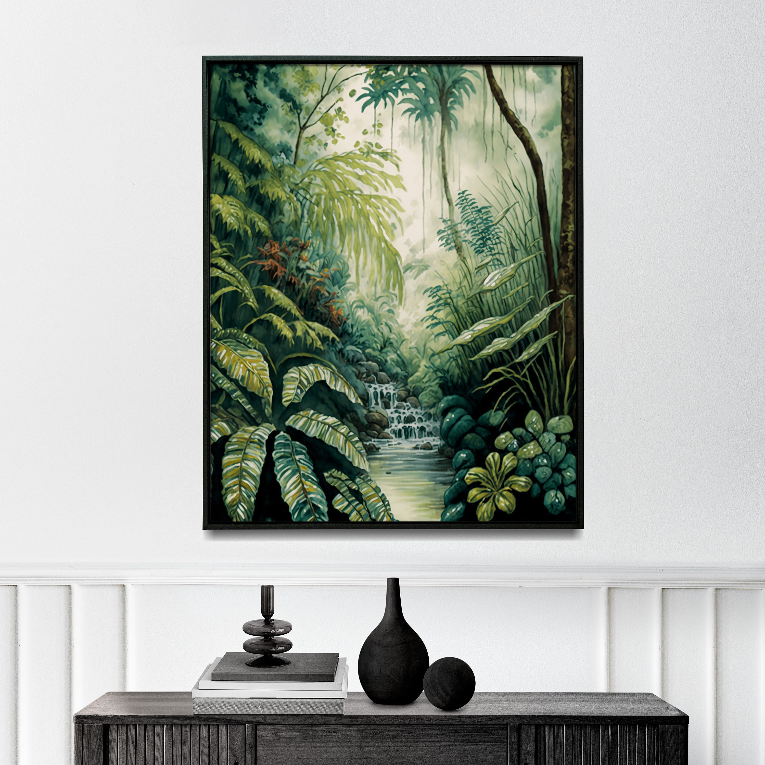 Tropical Rainforest Painting