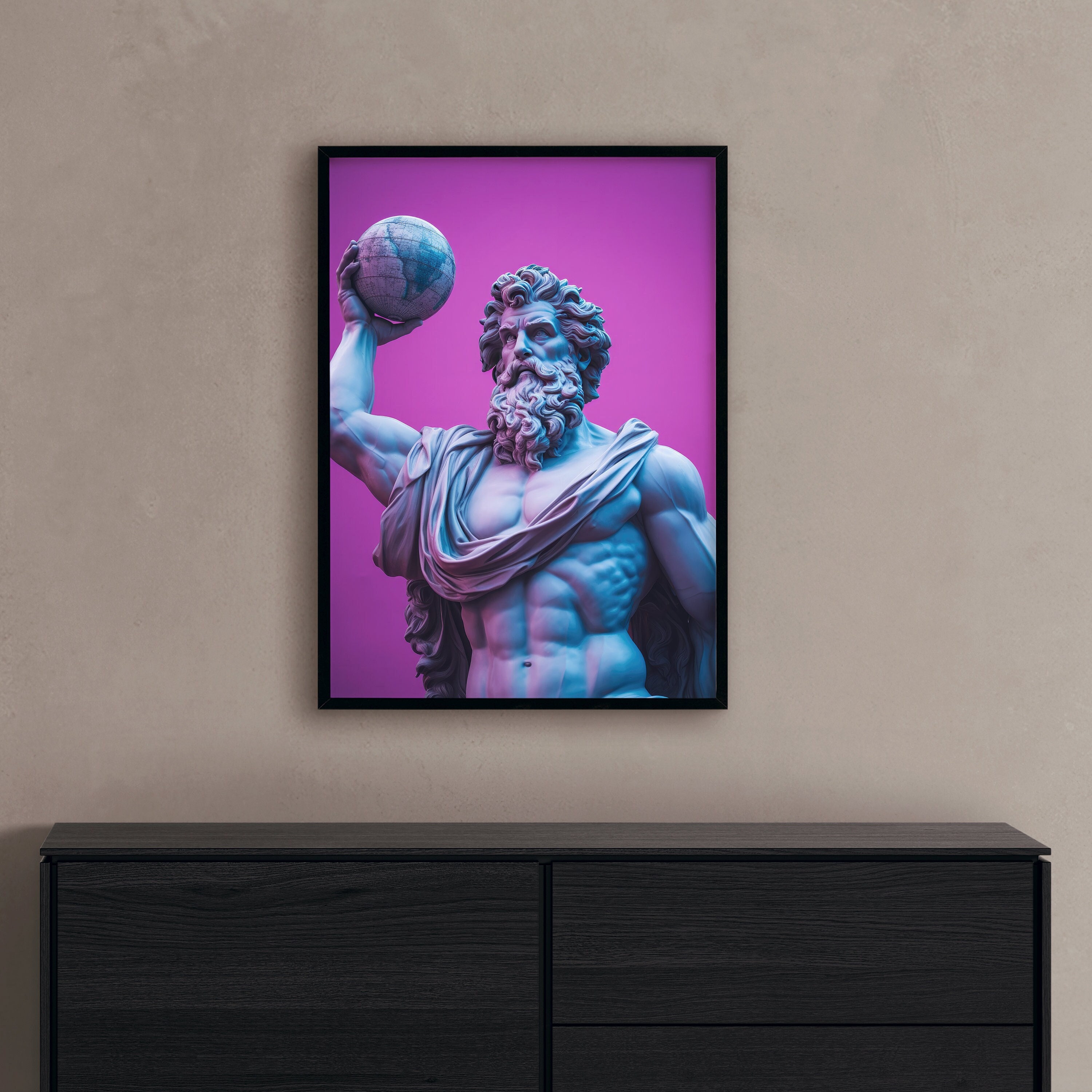 Atlas Dios Griego Fondos De Pantalla