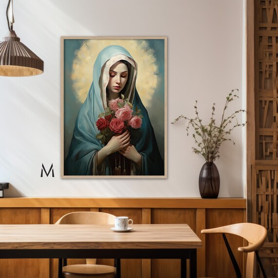 Moeder Maria Met Rozen Waarom We Op Moederdag Verwend Worden Met