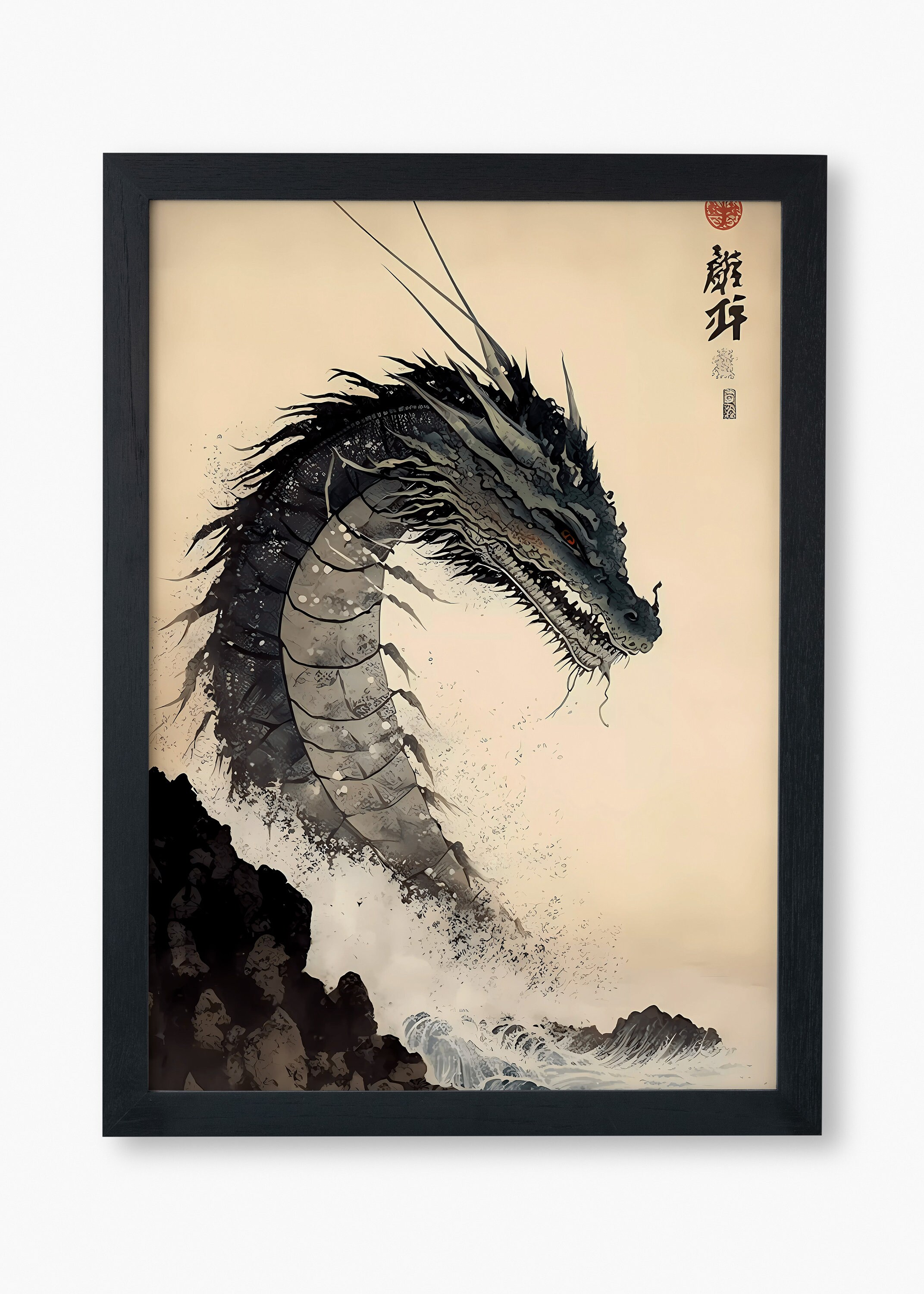 Japanese Dragon Paintings