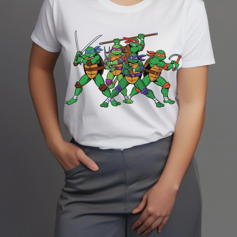 Ninja Turtles SVG Bundle: TMNT Clipart for Cricut/silhouette (digital ...