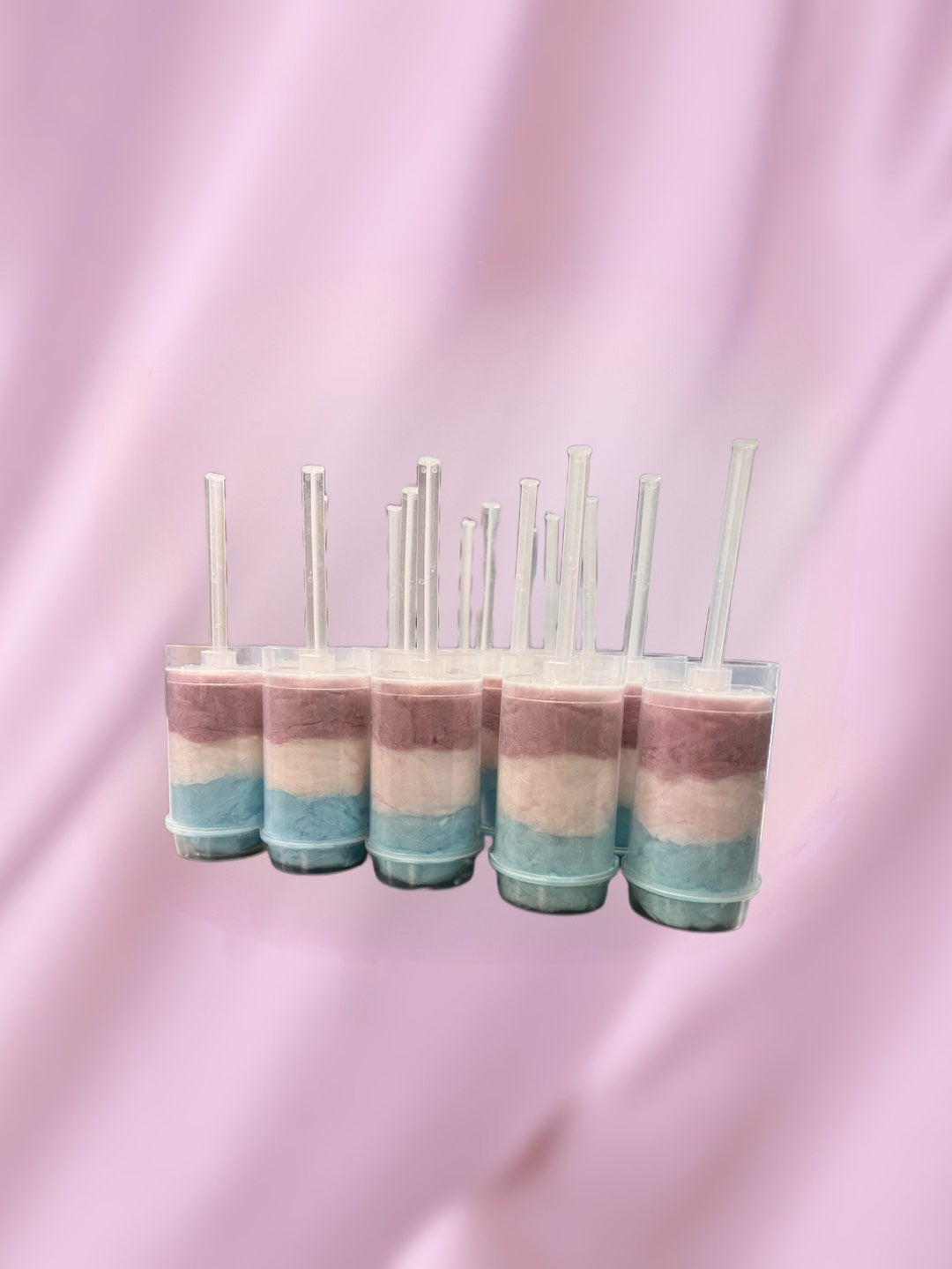 Fresh Cotton Candy Push Pop Party Favors, Birthday/special Occassions ...