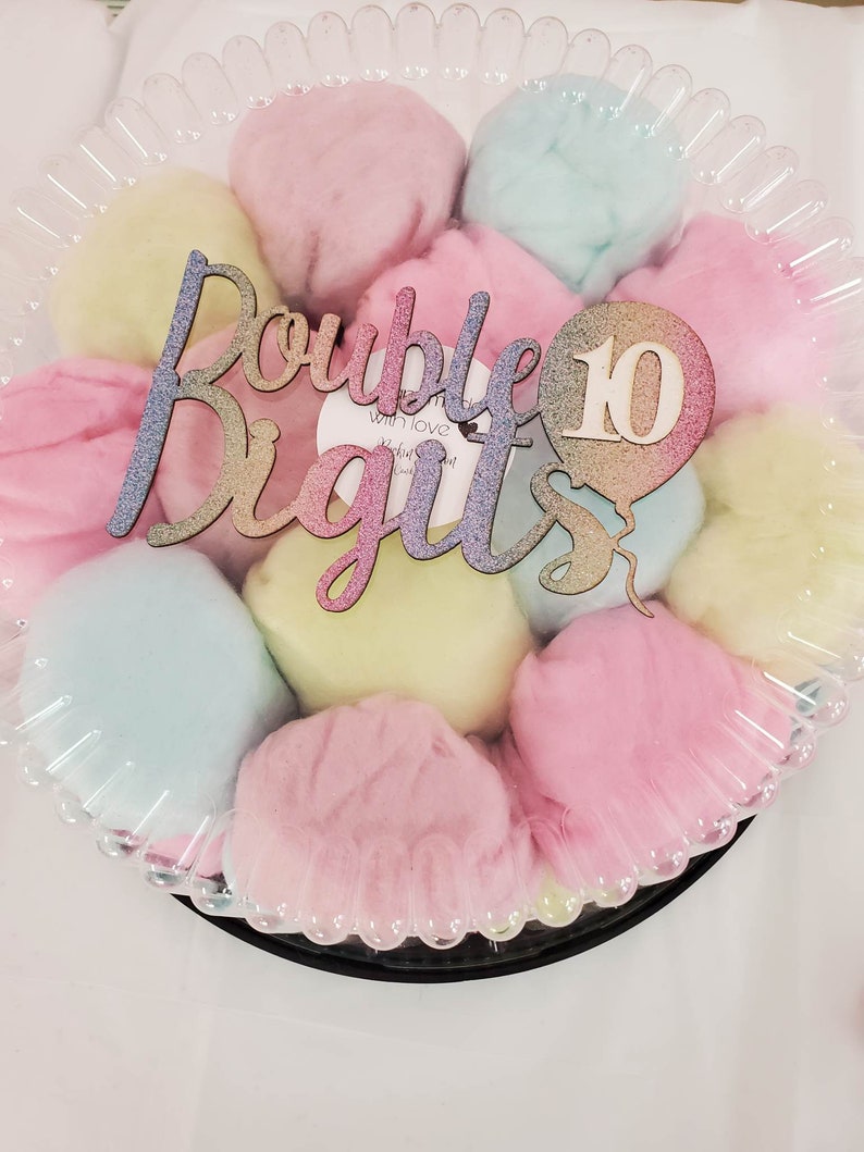 Fresh Cotton Candy Pull Apart Puff Cake, Birthday/special Occassions/baby Shower/wedding Shower ...