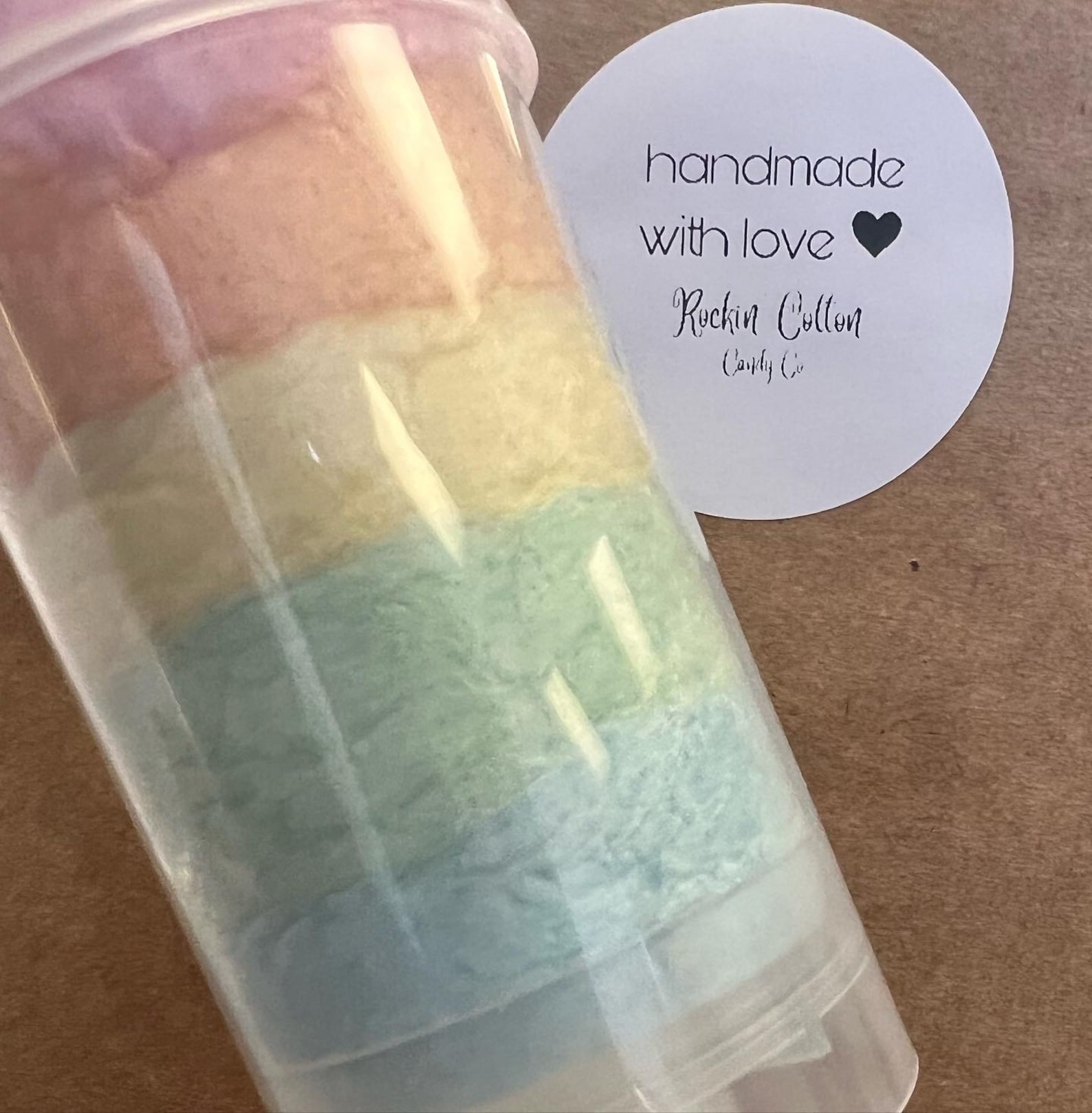 Fresh Cotton Candy Push Pop Party Favors, Birthday/special Occassions ...