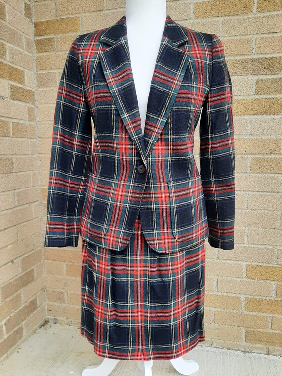 plaid pendleton suit plaid - Gem