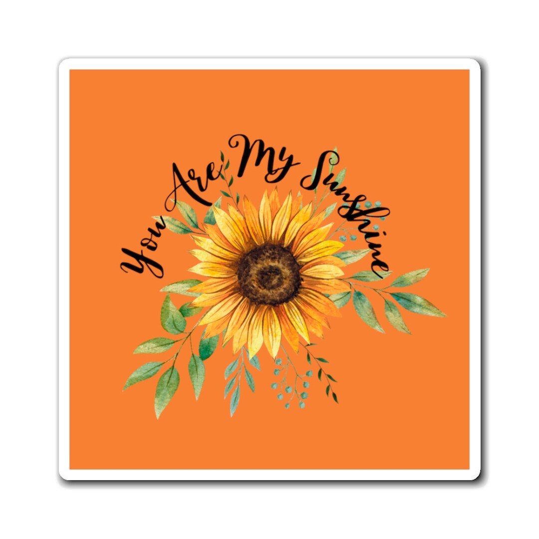 You Are My Sunshine Magnet - Etsy