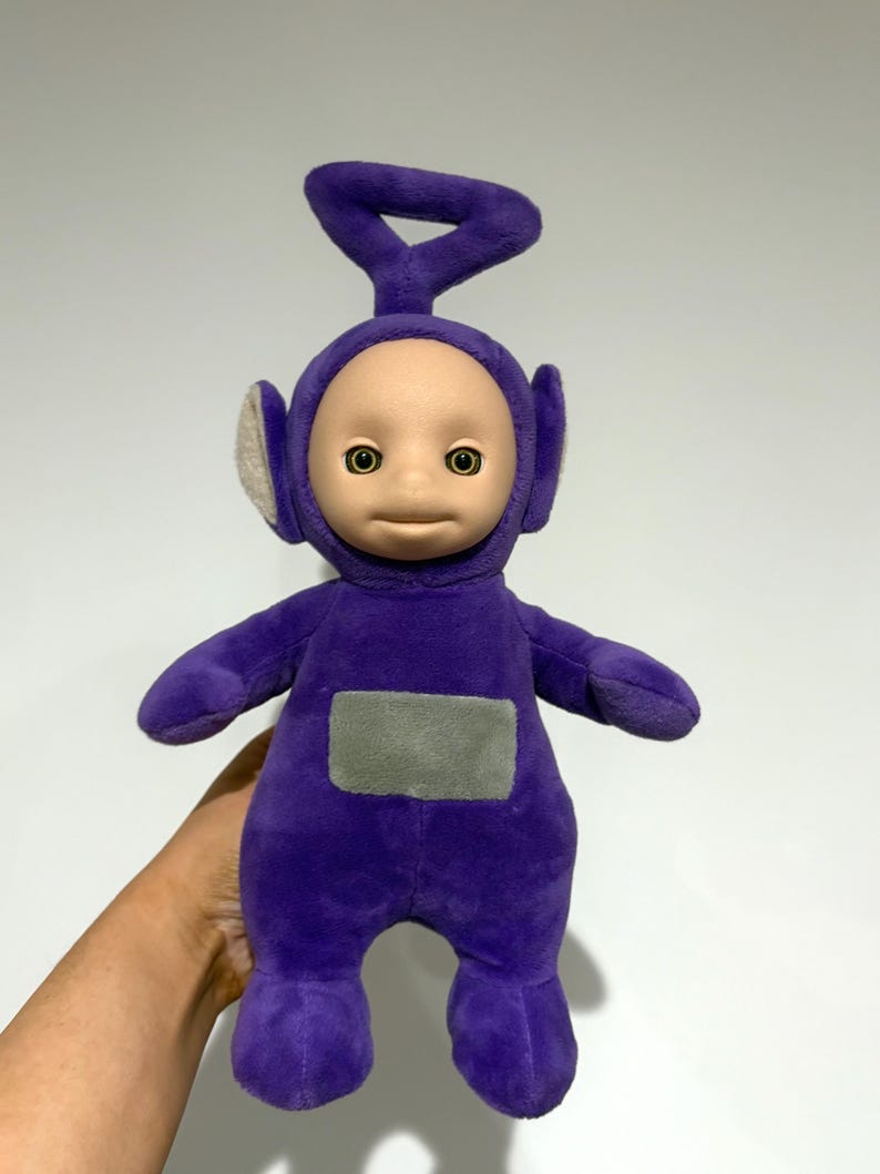 Tinky Winky Talking Teletubbies Purple Plush Soft Toy | Bbc Cbeebies ...