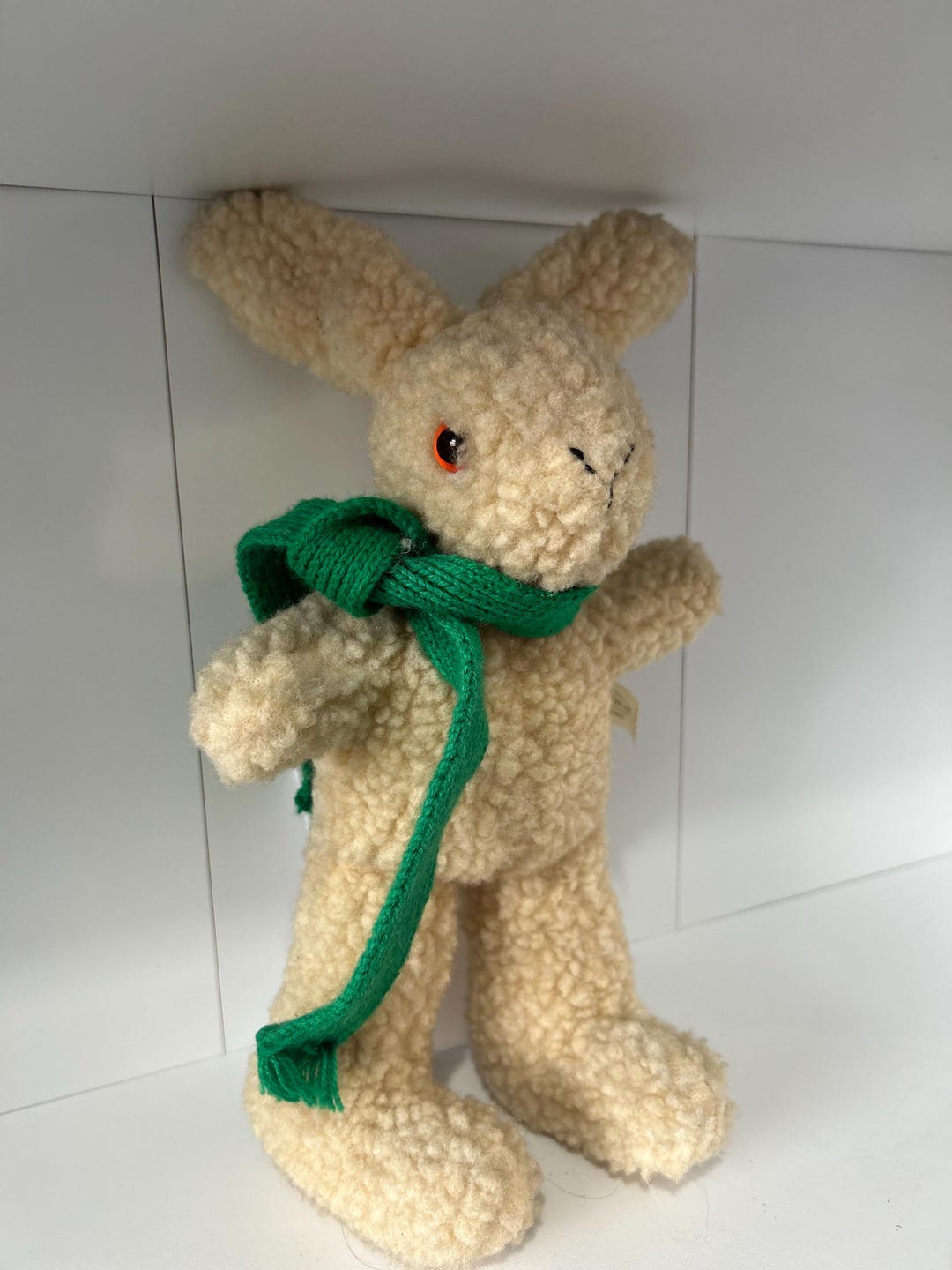 Jane Hissey Old Bear & Friends Bunny Rabbit in Green Scarf Plush Soft ...