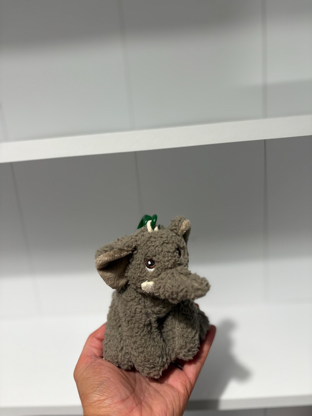 Little Grey Elephant Plush Clip on by Gosh Designs Plush Soft Toy - Etsy