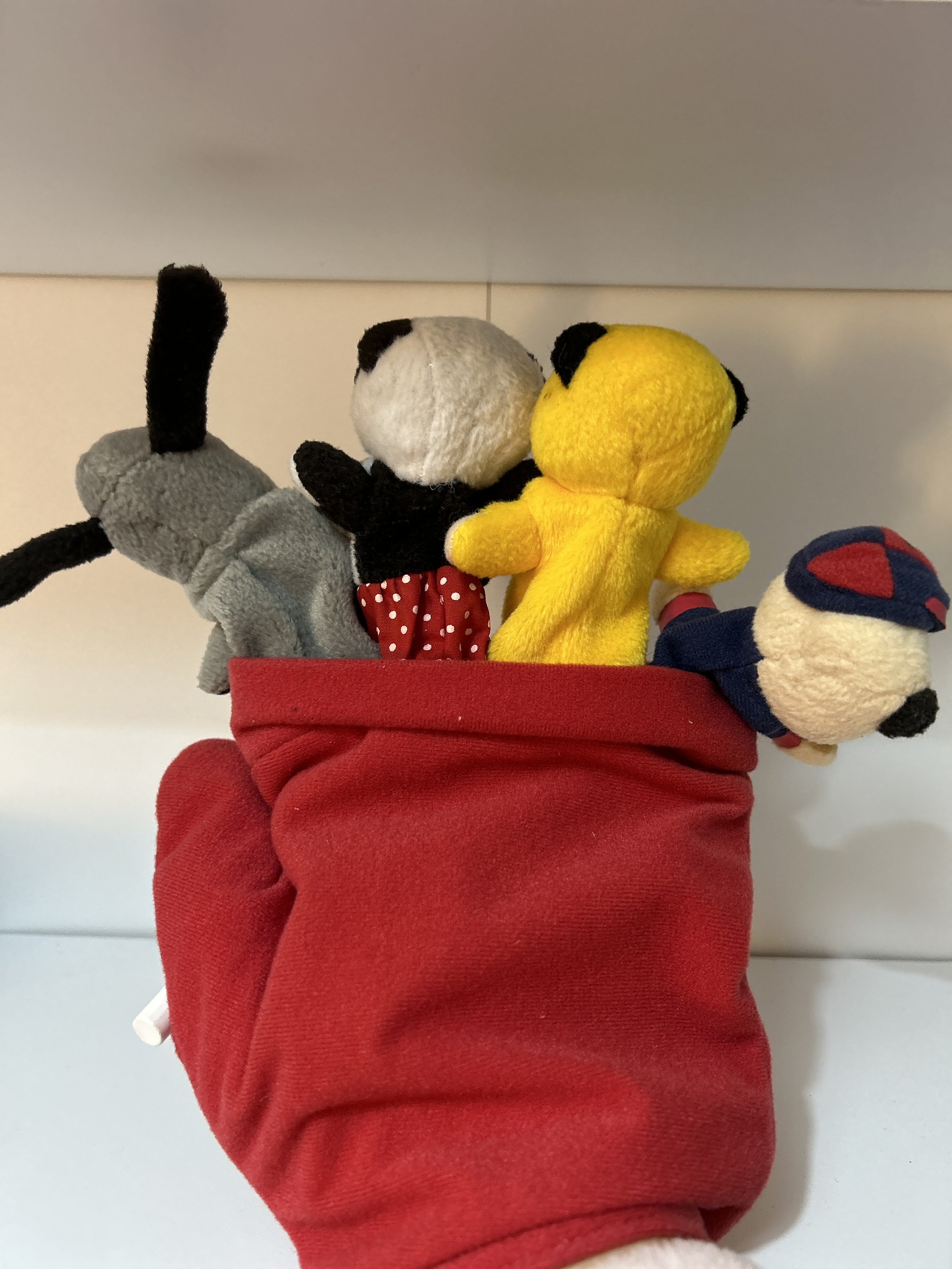 Sooty, Sue, Sweep and Scampi the Bear Hand Puppet the Sooty Show Rare ...