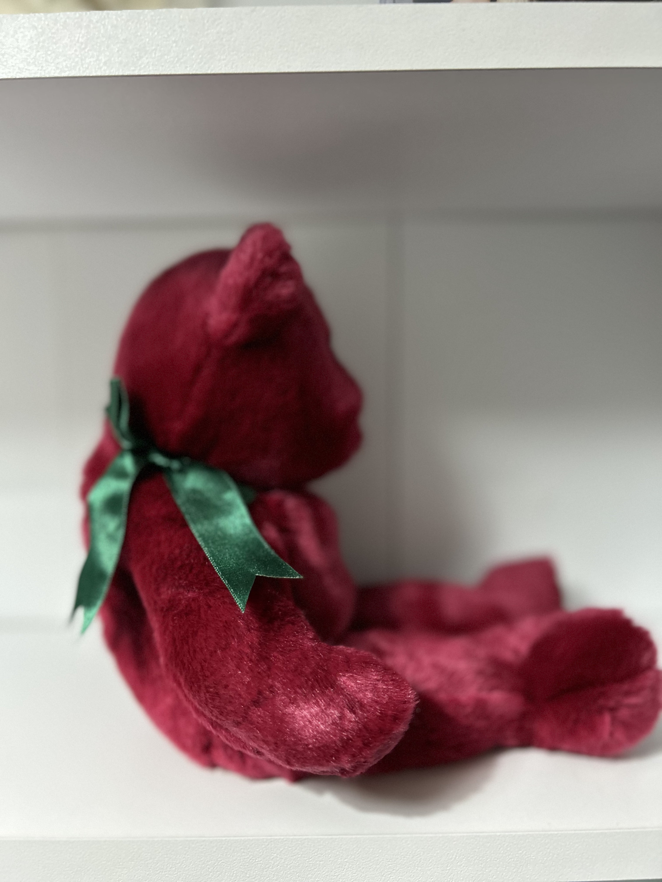 TY Beanie Babies Maroon Dark Red Bear teddy 1990s Retired Plush Toy - Etsy