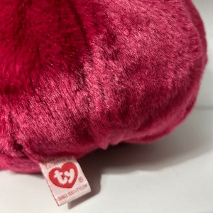 TY Beanie Babies Maroon Dark Red Bear teddy 1990s Retired Plush Toy - Etsy