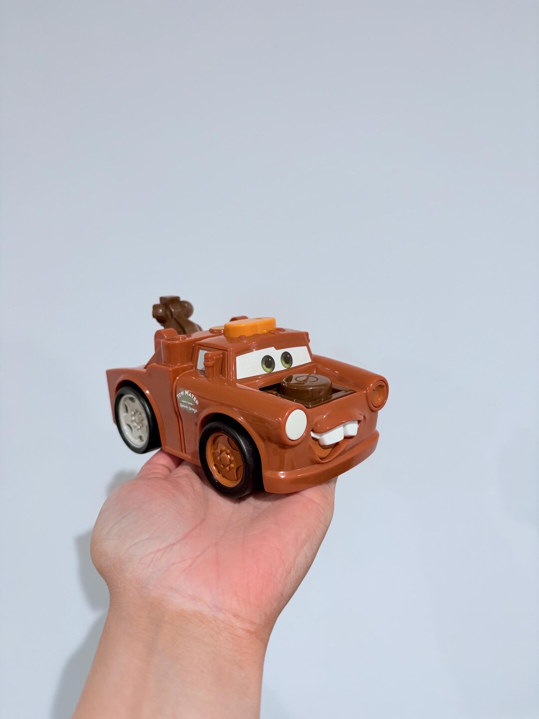 Disney Pixar’s Cars Mater Tow Truck Talking Flashlight Fisher Price ...