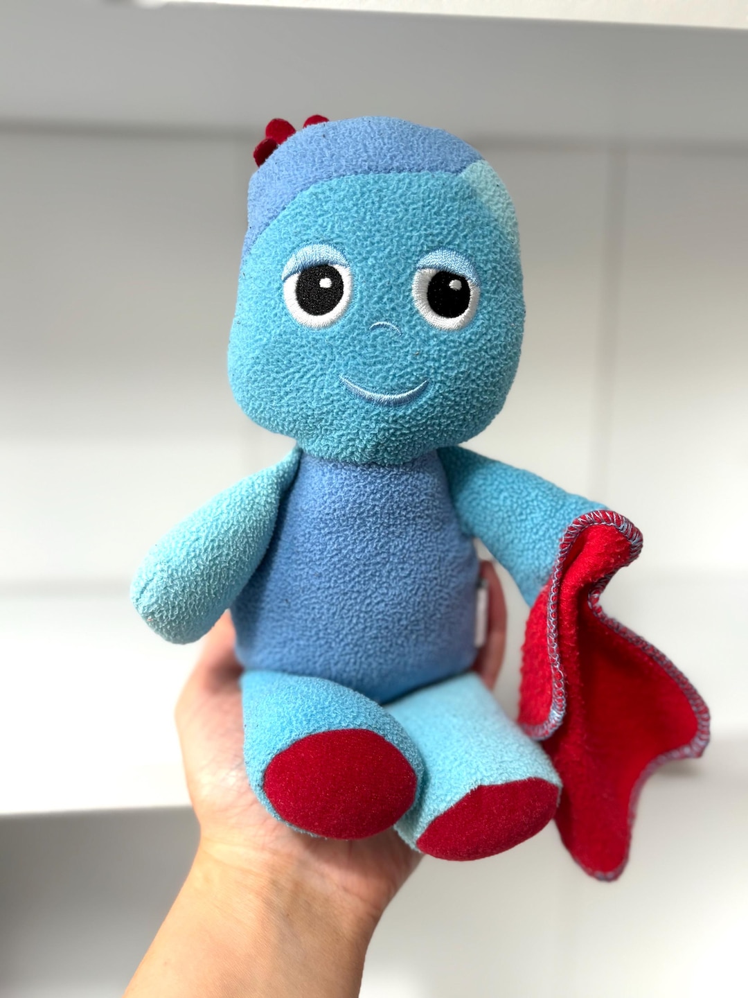 Small in the Night Garden Soft Plush Toy Iggle Piggle With Red Blanket ...