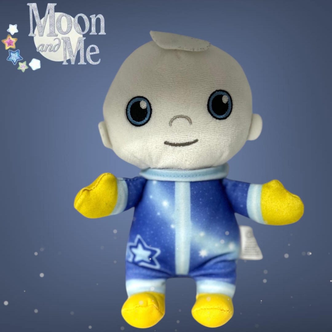 Moon and Me Moon Baby Soft Toy | Peppi Nana, Moon Baby, Colly Wobble ...
