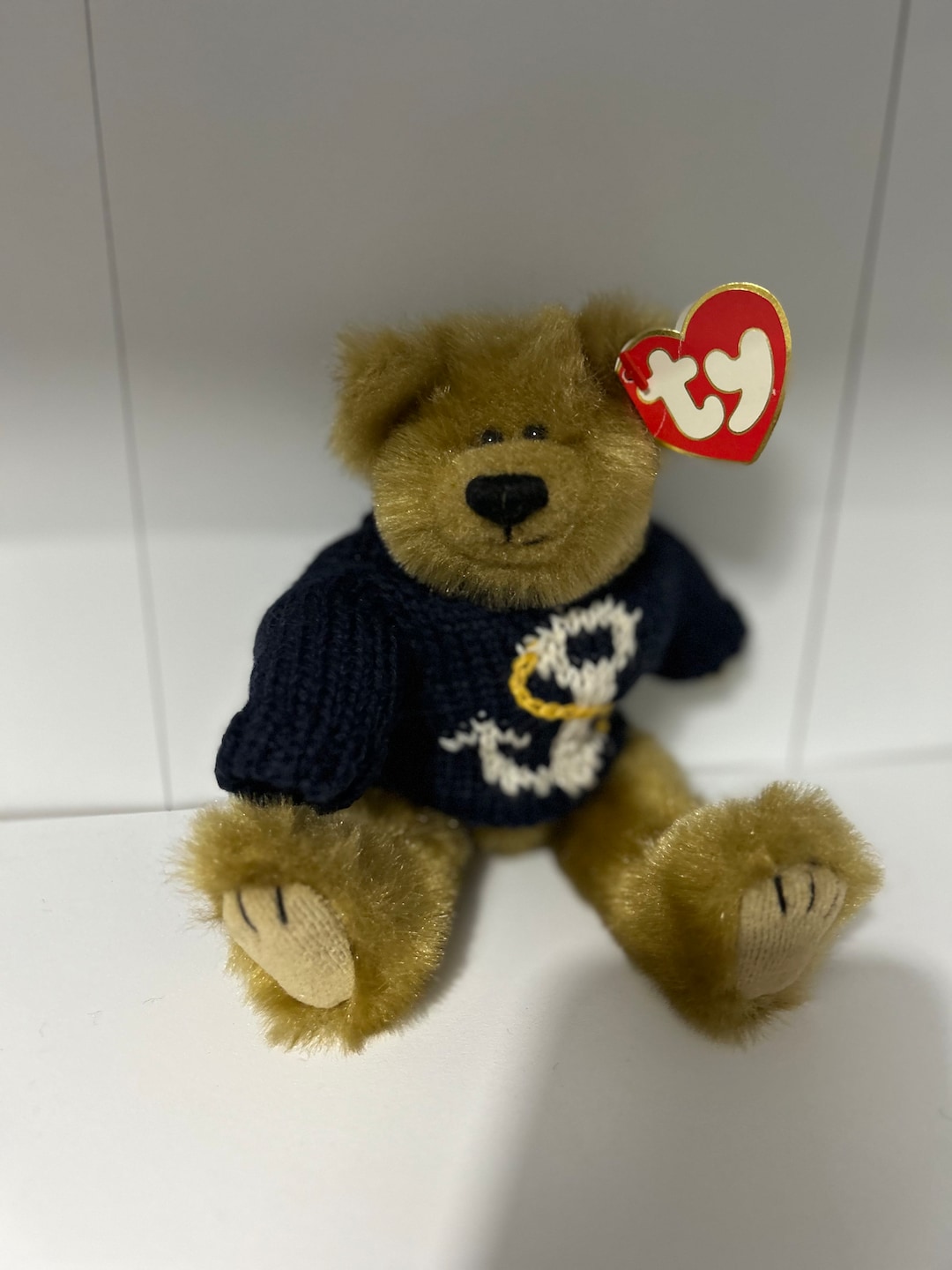 Ty Classics Salty the Bear Beanie Babies Vintage Teddy Plush Soft Toy 1990s Retro - Etsy