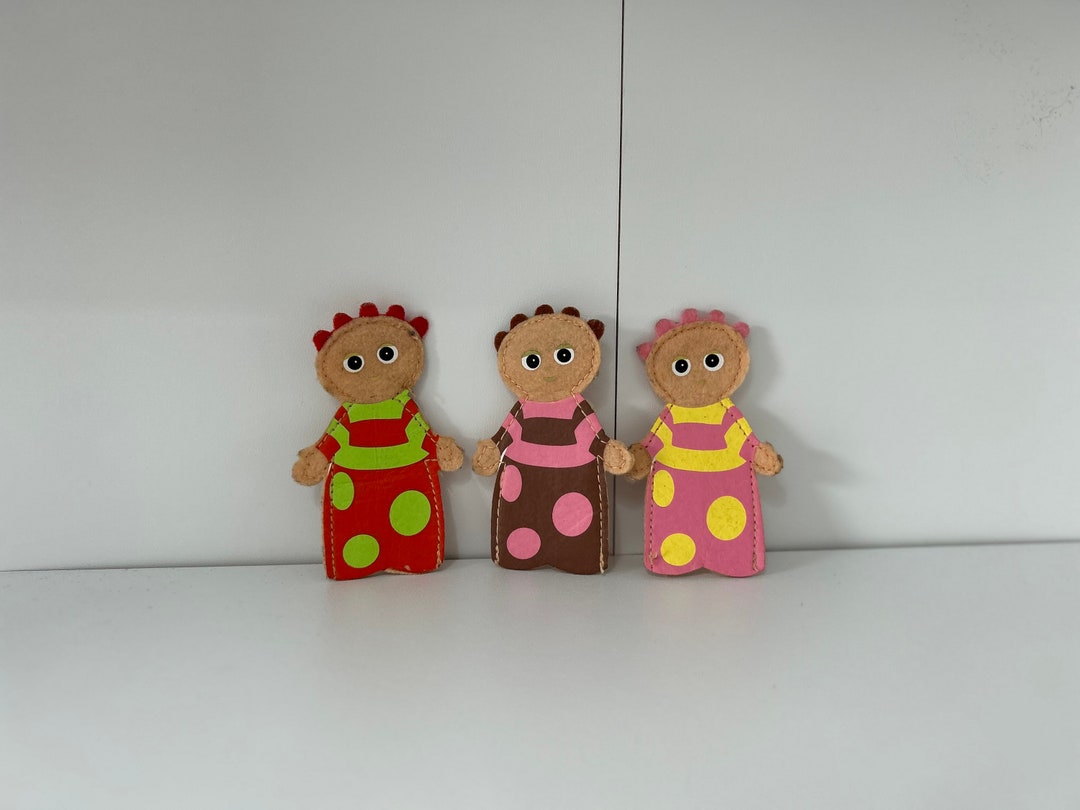 Rare Tombliboos From in the Night Garden Finger Puppets Iggle Piggle ...