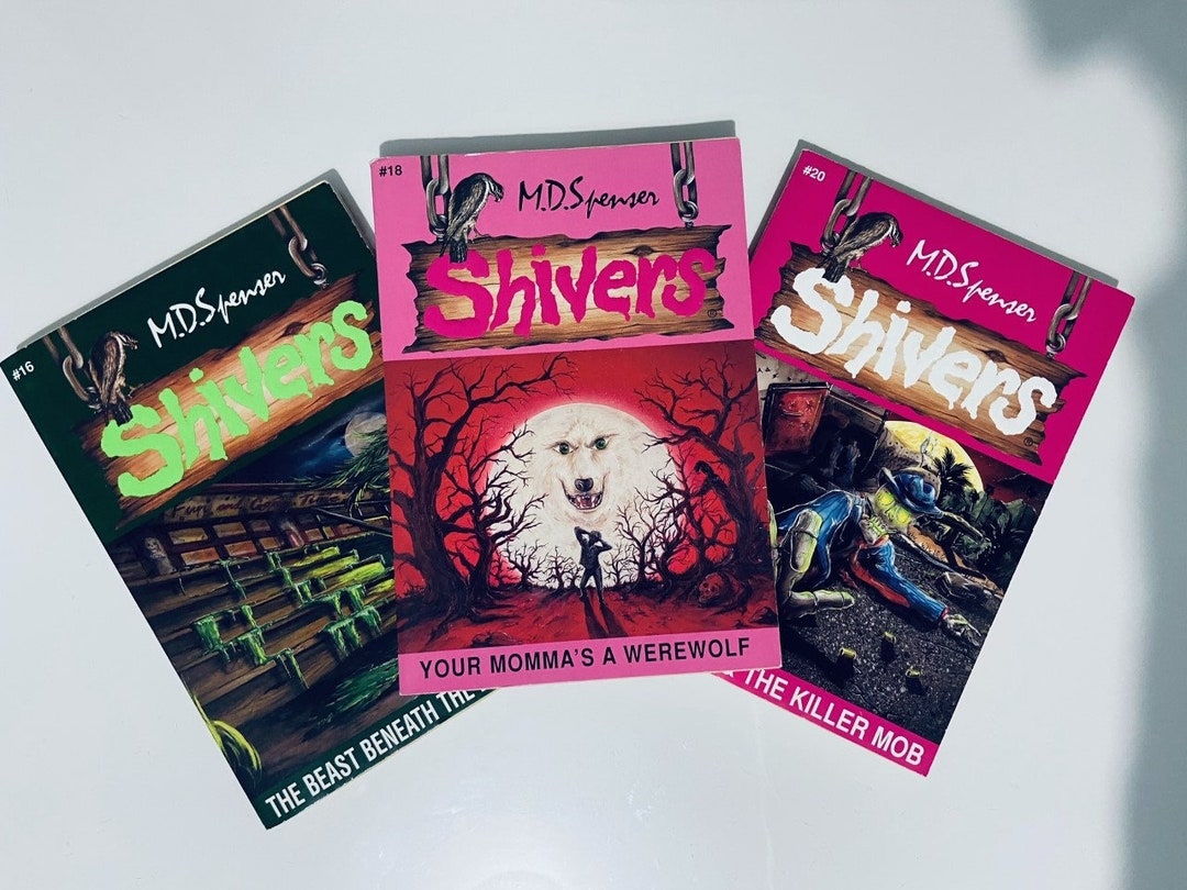 Vintage Shivers Books 1990's - Similar to Goosebumps - by M D Spencer ...