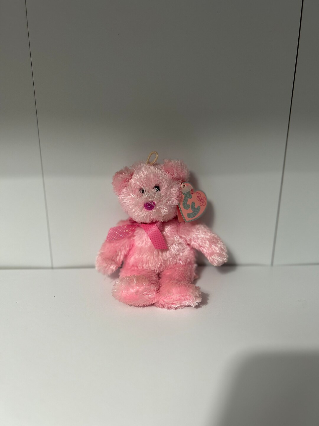 Ty Beanie Babies Mini Dazzler the Pink Beanie Baby Bean Pinkys Rare ...