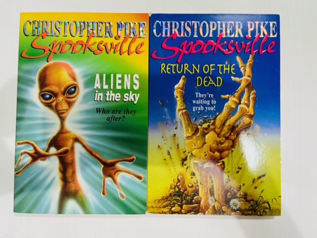 Vintage Christopher Pike Spooksville Books 1990s Teen Horror - Etsy